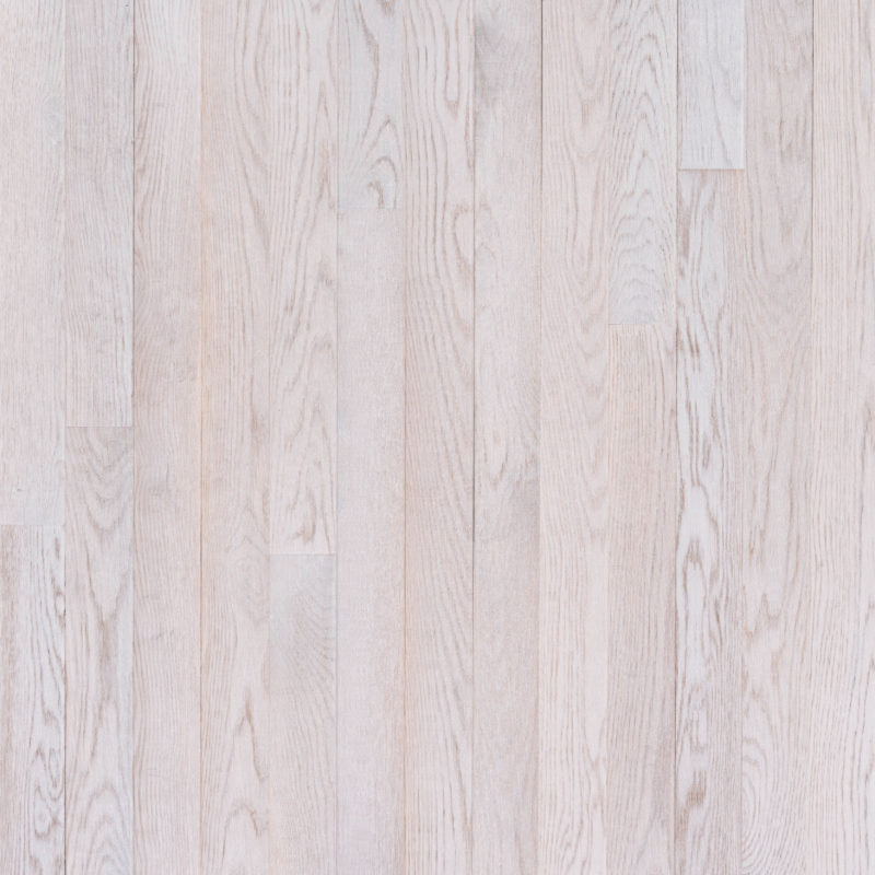 3/4″X4-1/4″ Silk White Prefinished Oak Wood Floor Style - Tulip Collection