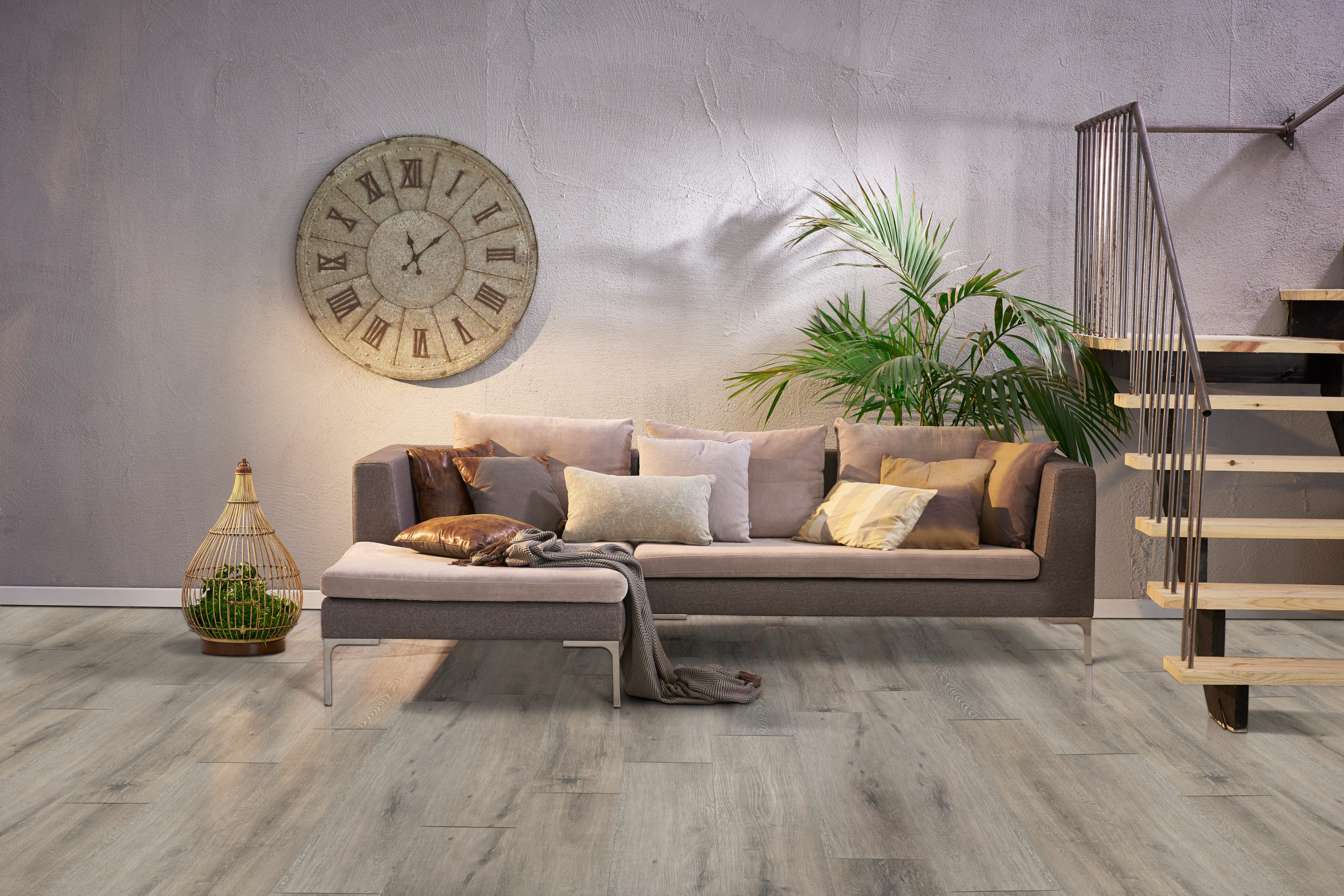 SPC Pipits Oak 20 mil W/ Pad attached - PC Hardwood Floors