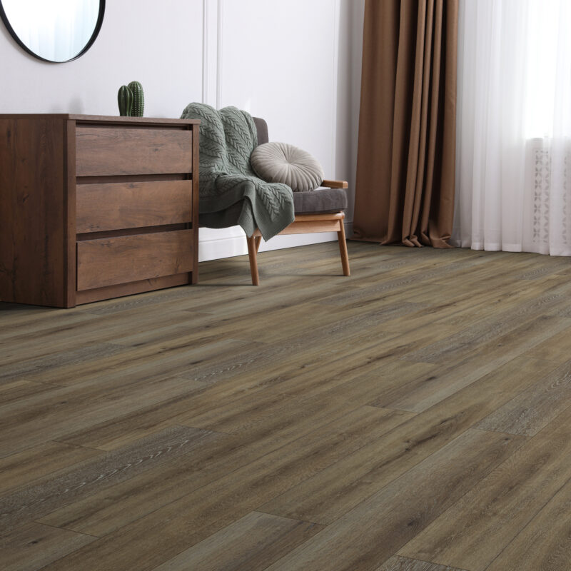 SPC Pipits Oak 20 mil W/ Pad attached - PC Hardwood Floors