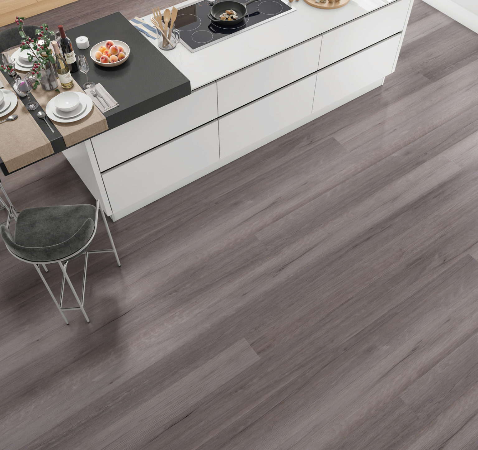 LVT Casper Oak 7" X 48" X 2.5MM - 20 MIL - PC Hardwood Floors