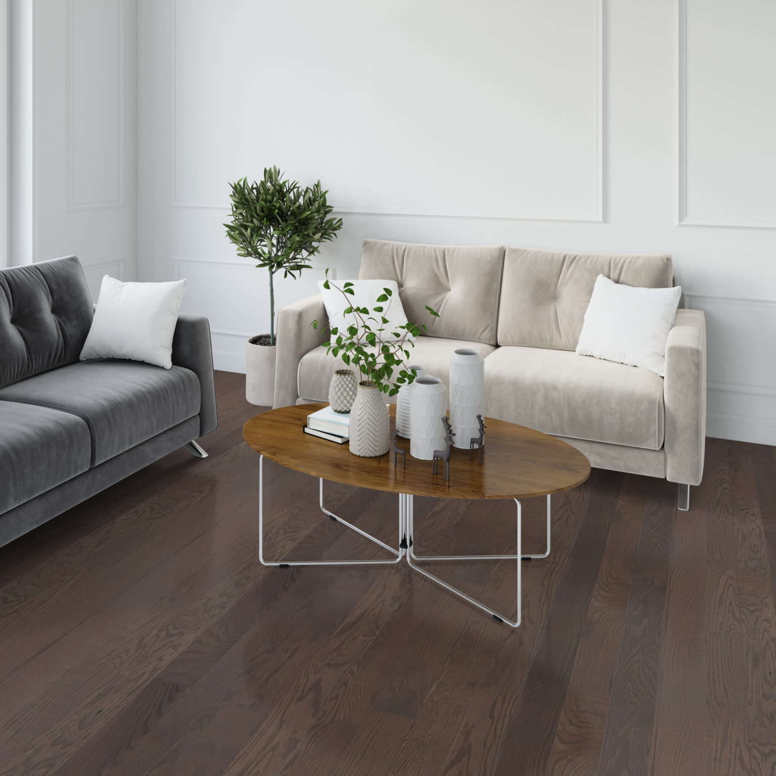 3/4" x 5" Caramel Prefinished Oak - Tulip Regency Collaction