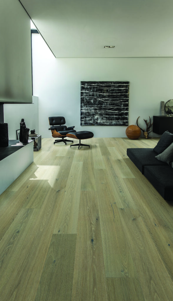 5/8" x 9-1/2" Prefinished Oak Sunset Hardwood Flooring
