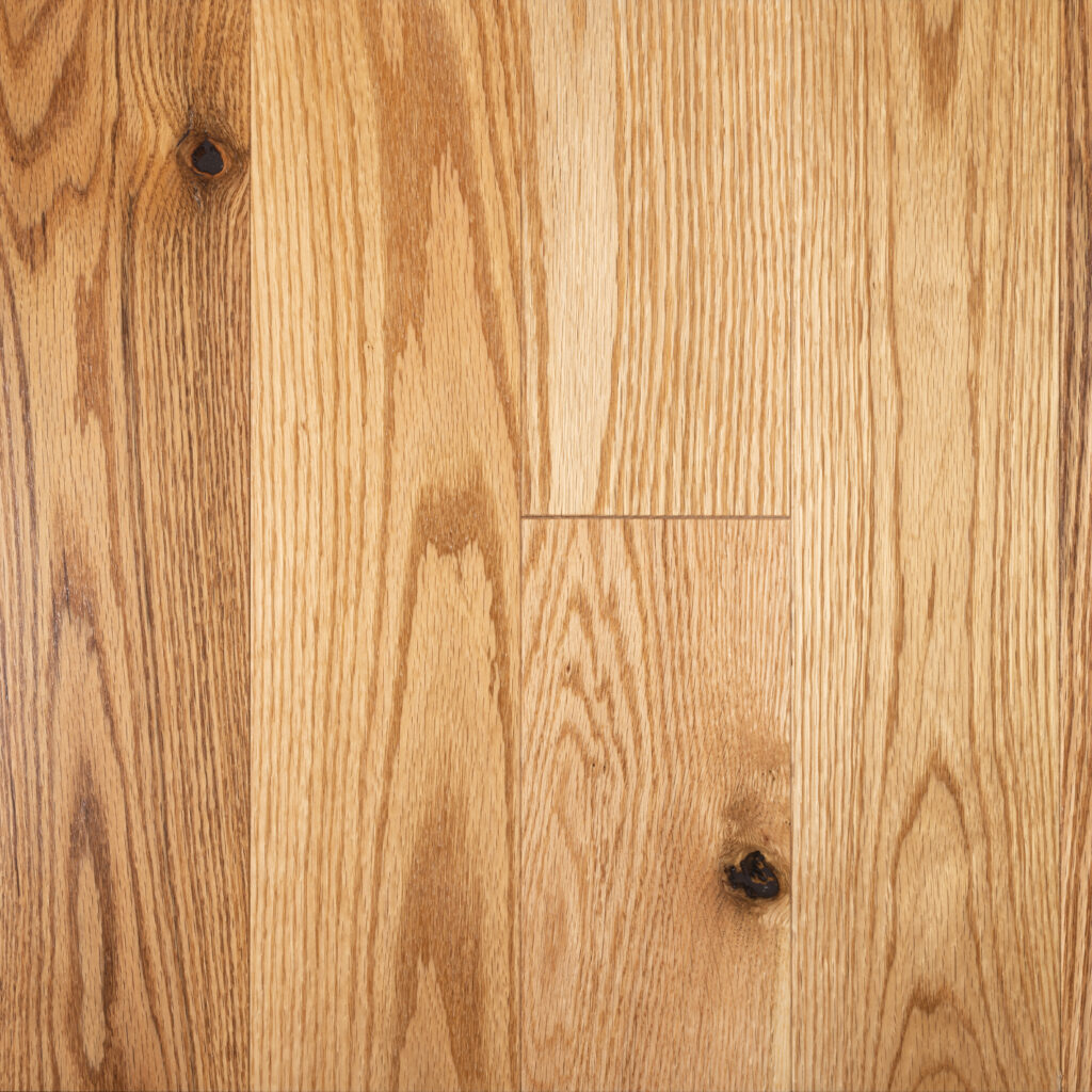 Prefinished Red Oak Natural 3/4"X3-1/4" Value - PC Hardwood Floors
